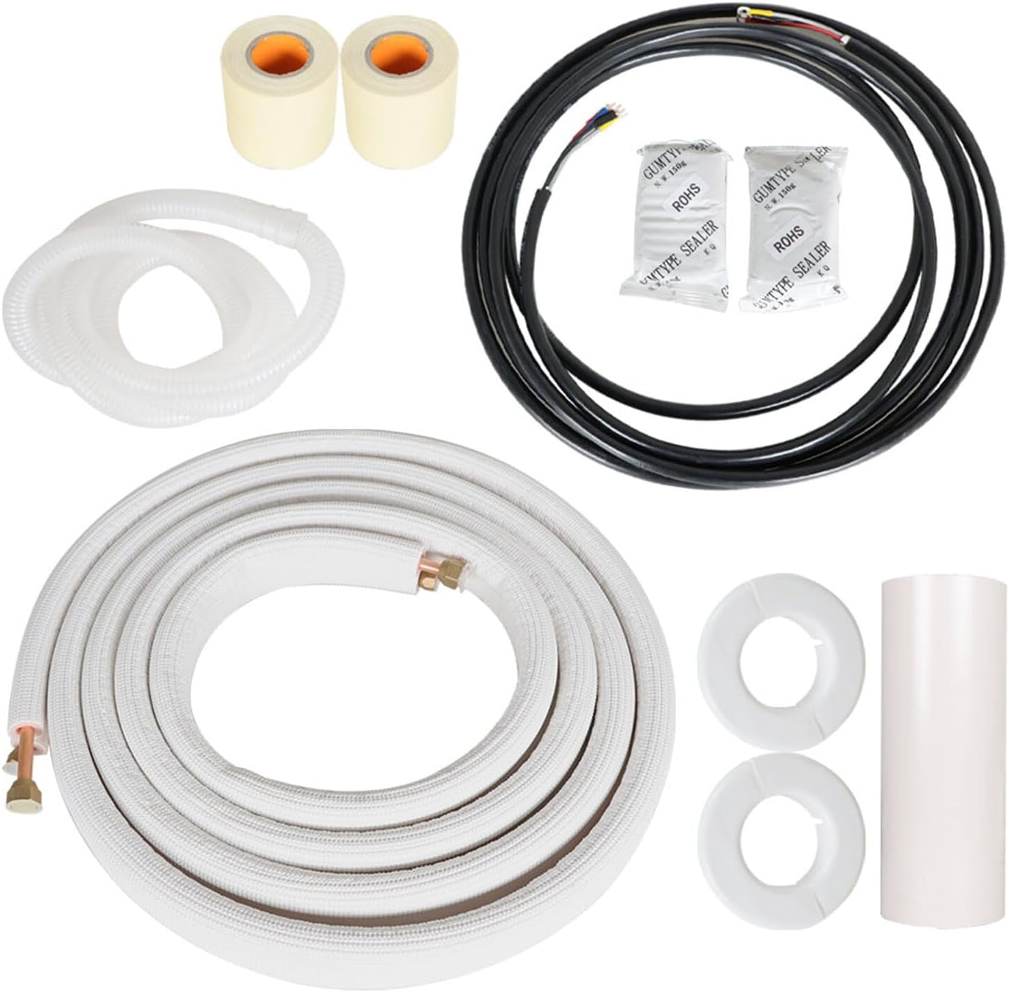 ALL-CARB 1/4 x 3/8in 16ft Air-Conditioning Cooling Connection Tube ...
