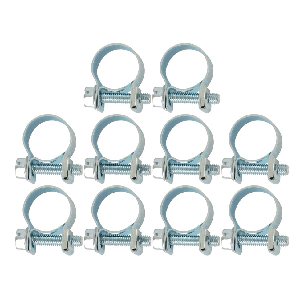 ALL-CARB 10 Pack 5/16"（13mm-15mm） Fuel Injection Gas Line Hose Clamps ...