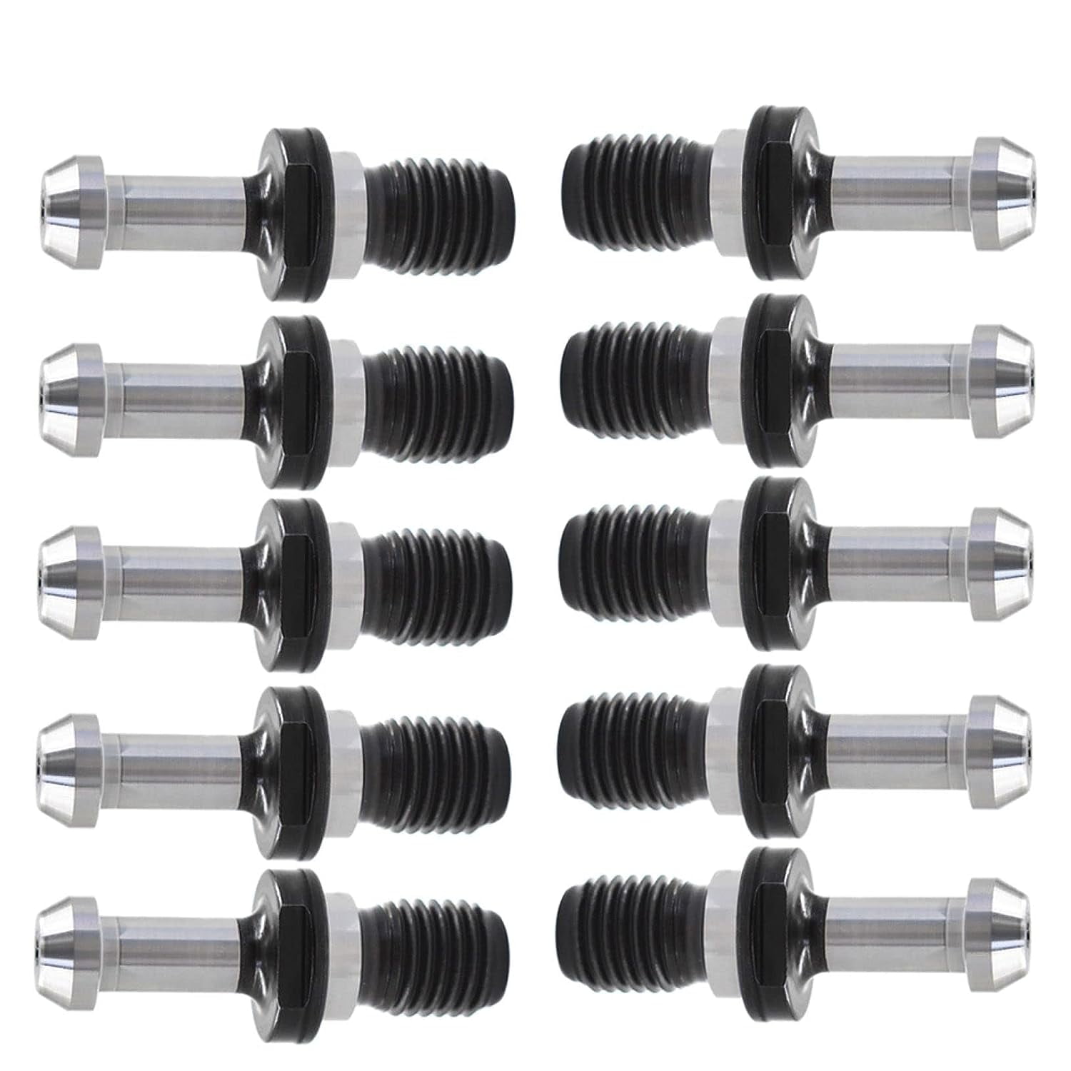 ALL-CARB 10Pcs BT40 90 Degree Pull Stud Retention Knob, 0.589 Inch BT40 Pull Stud Replacement ...
