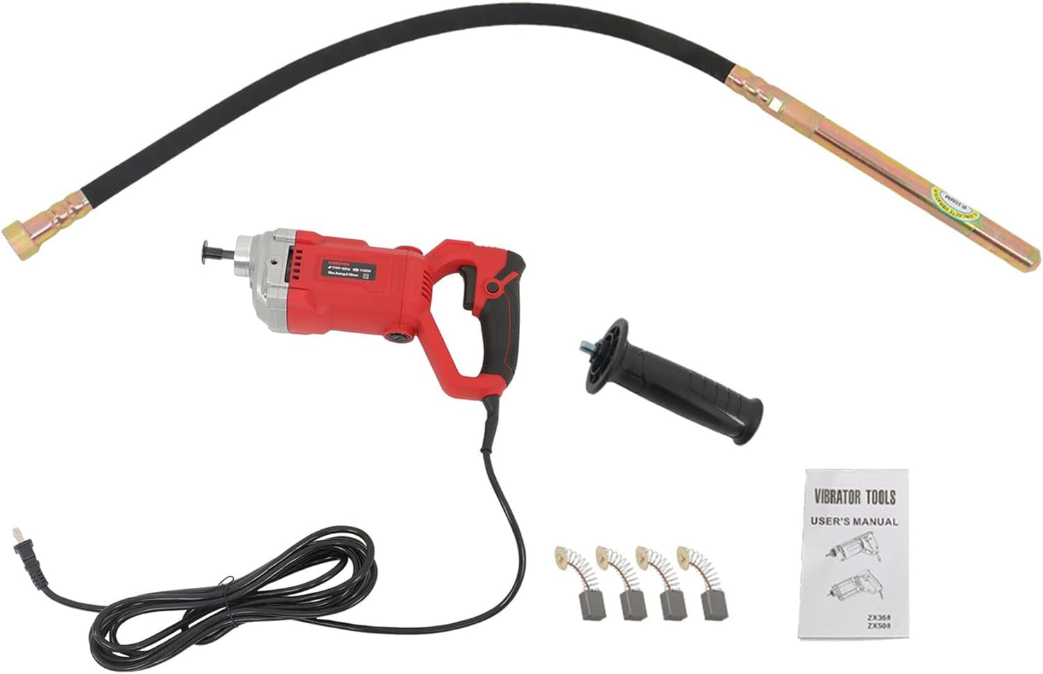 ALL-CARB 1500W Electric Concrete Vibrator Handheld Concrete Vibrator ...