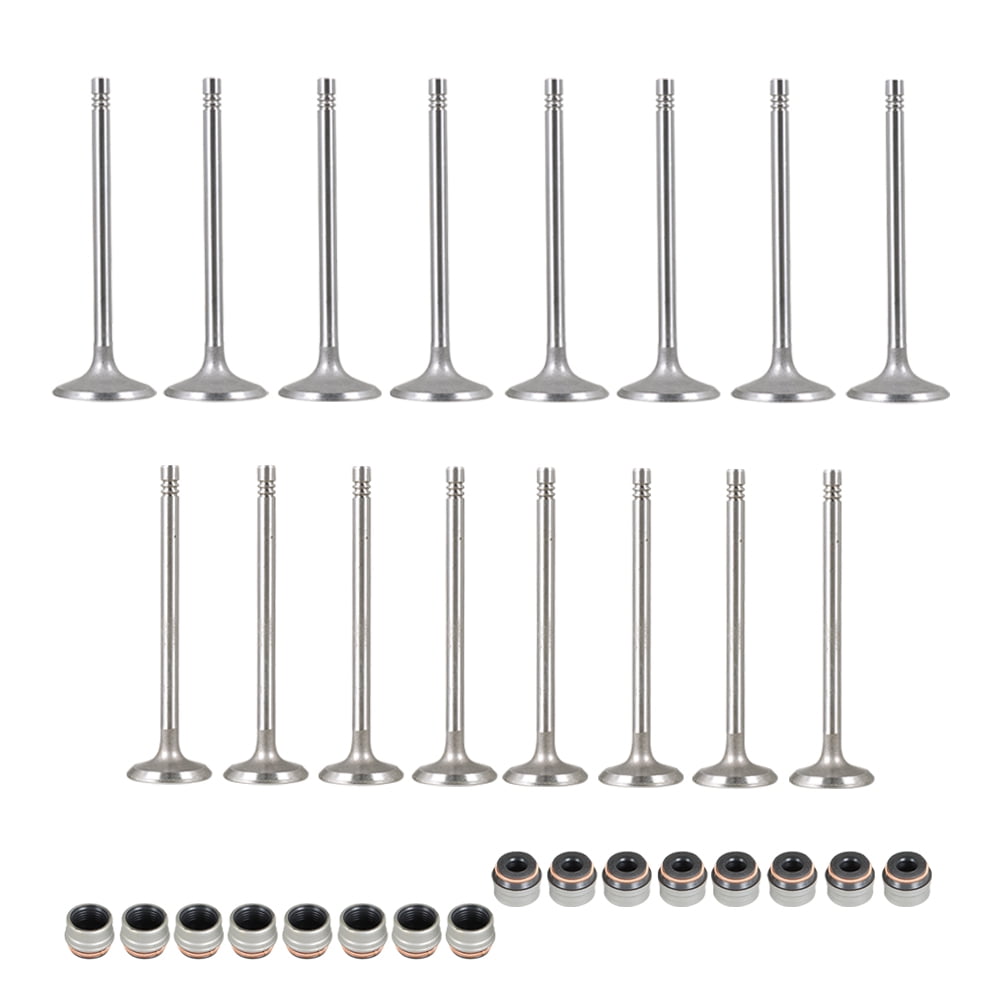 ALL-CARB 16 pcs Intake and Exhaust Valves Set Replacement for Audi A4 ...