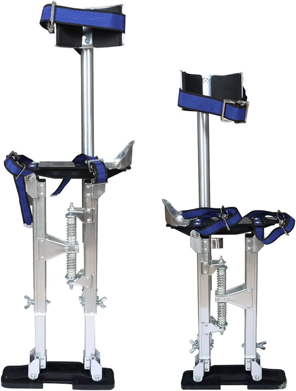 ALL-CARB 18-30 Inch Aluminum Alloy Stilts Adjustable Height Silver for ...