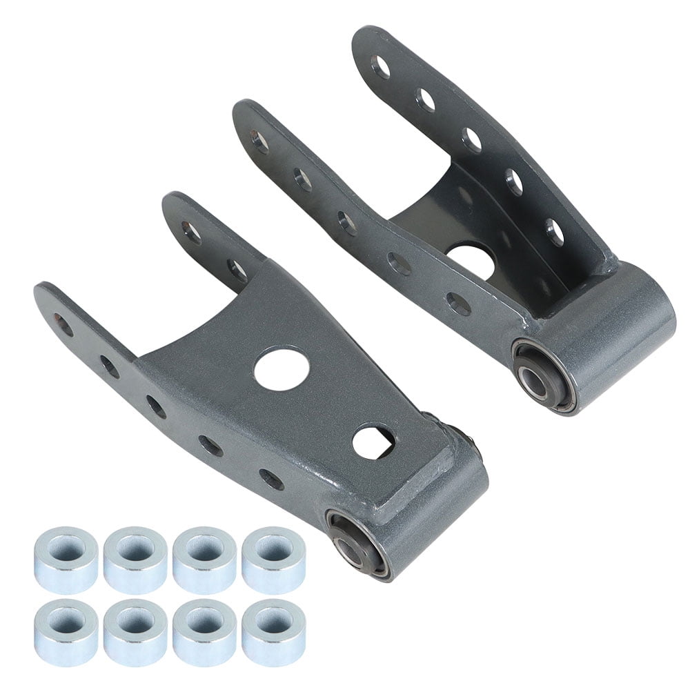 ALL-CARB 2-3" Rear Drop Lowering Leaf Spring Shackles Kit 2Pc 2007-2018 ...