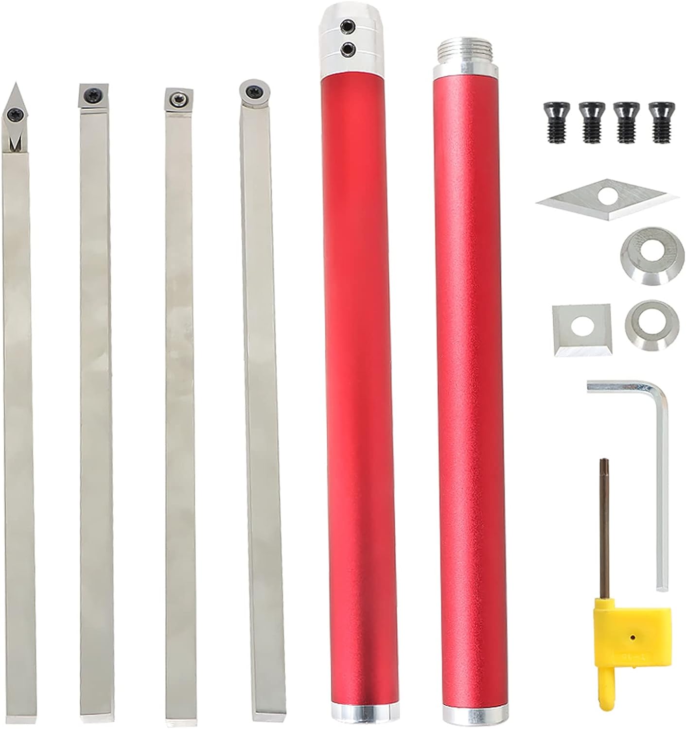 ALL-CARB 20 Inch Alloy Woodworking Turning Tool Suitable for Small and ...