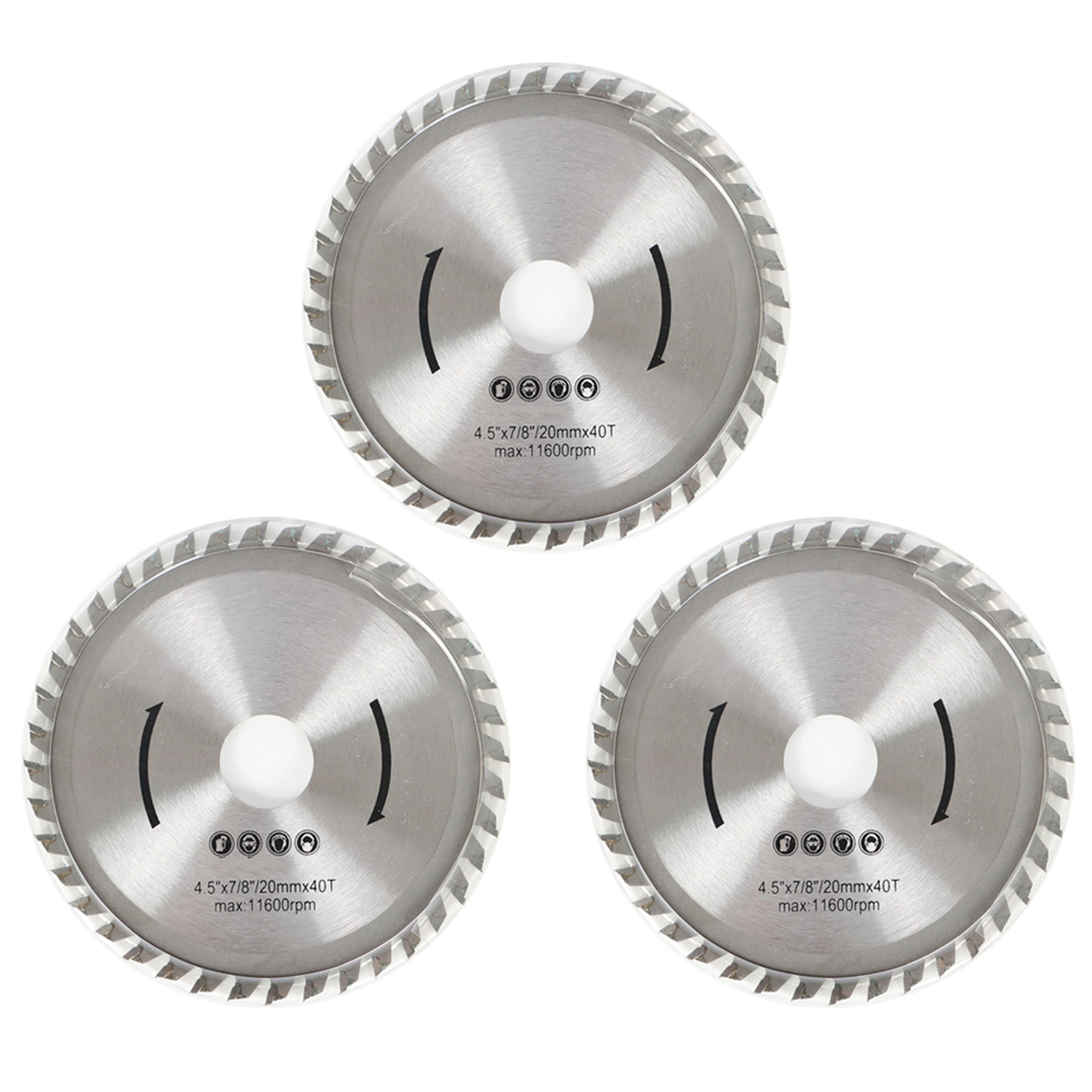 WEN 10-Inch 32-Tooth and 60-Tooth Carbide-Tipped Professional ...