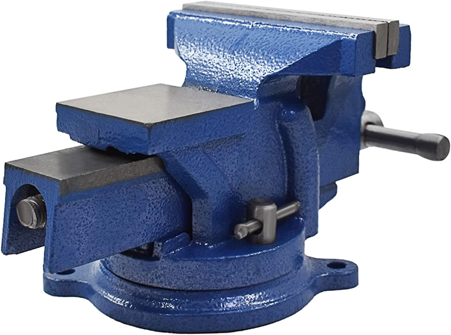 ALL-CARB 360 Degree Rotary Cast Iron Heavy Duty Bench Vise 5 Inch Bench ...
