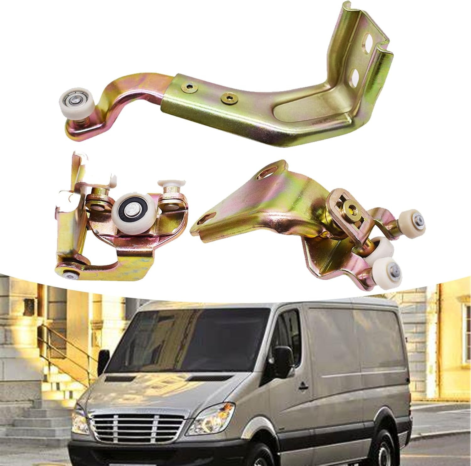 ALL-CARB 3Pcs Right Lower + Middle + Upper Sliding Door Roller Kit ...