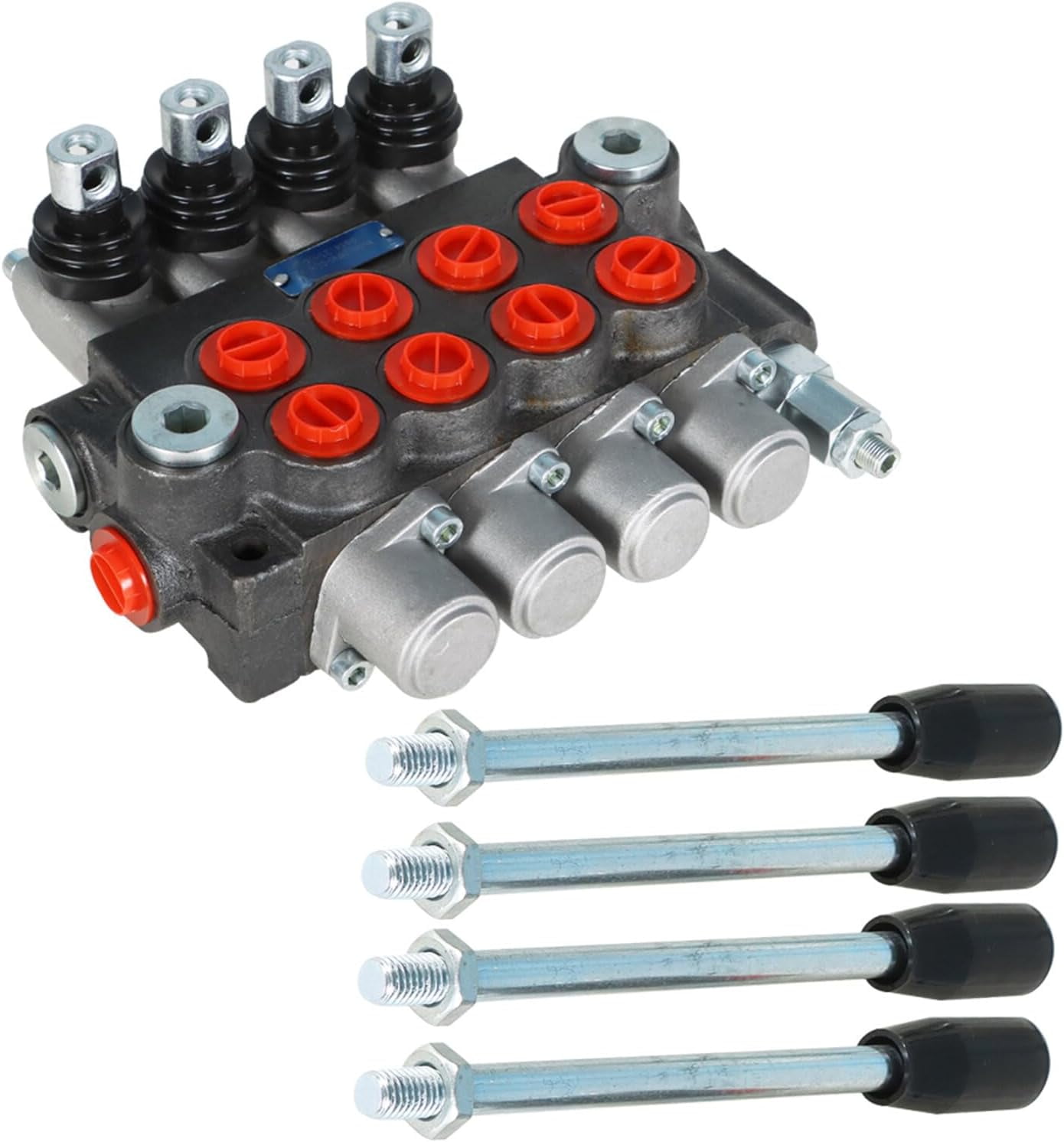 ALL-CARB 4 Spool Hydraulic Directional Control Valve 11gpm, Double ...