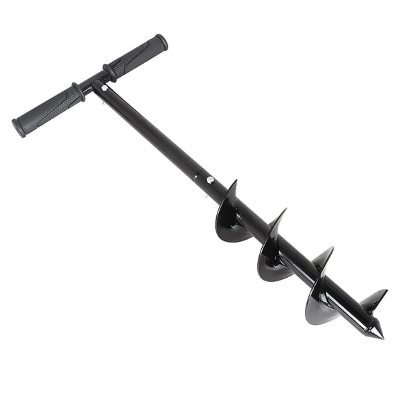 ALL-CARB 4 x 24 Hand Auger Post Hole Digger T Shaped Hand Operated ...