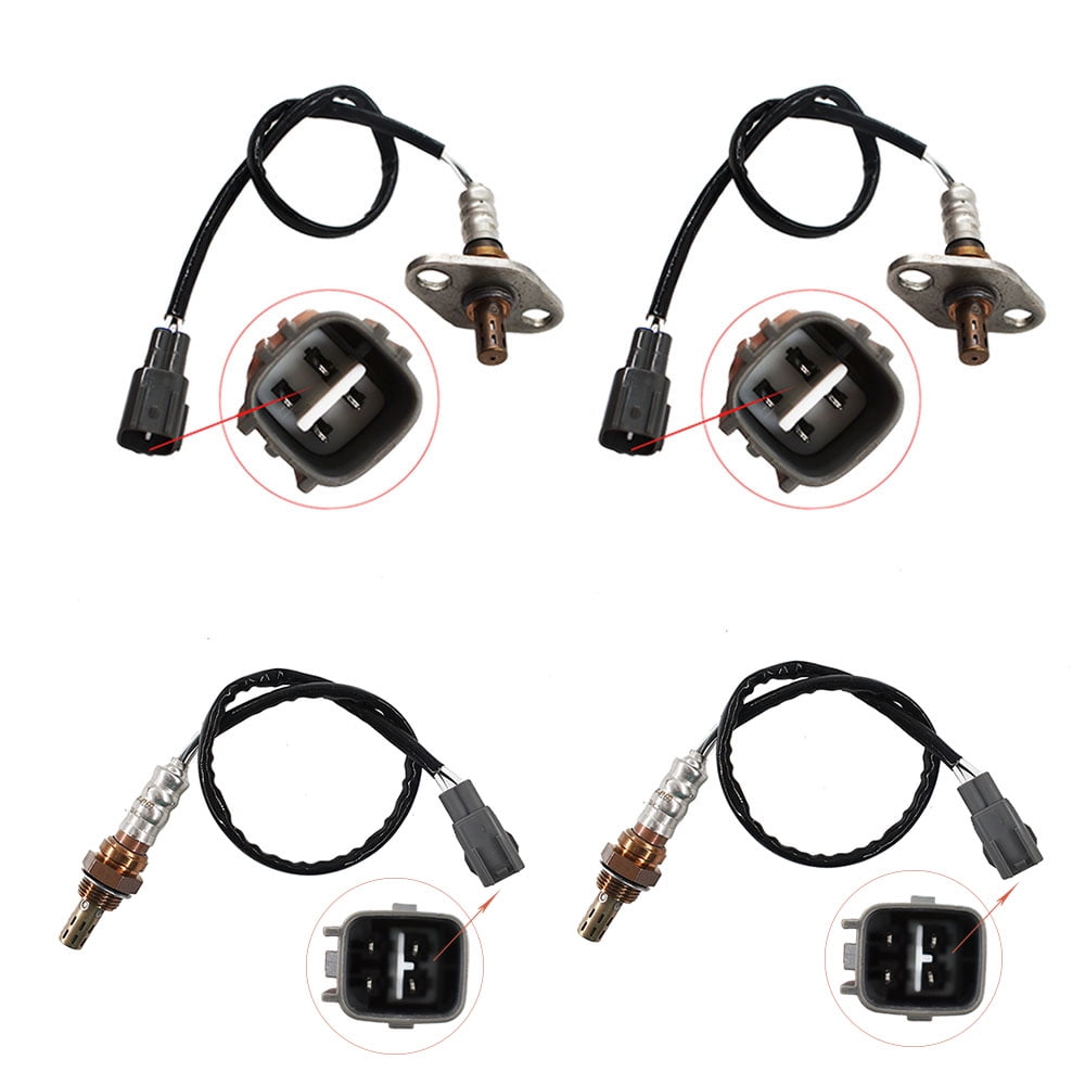 ALL-CARB 4pcs Upstream Downstream O2 Oxygen Sensor for Toyota Sequoia ...