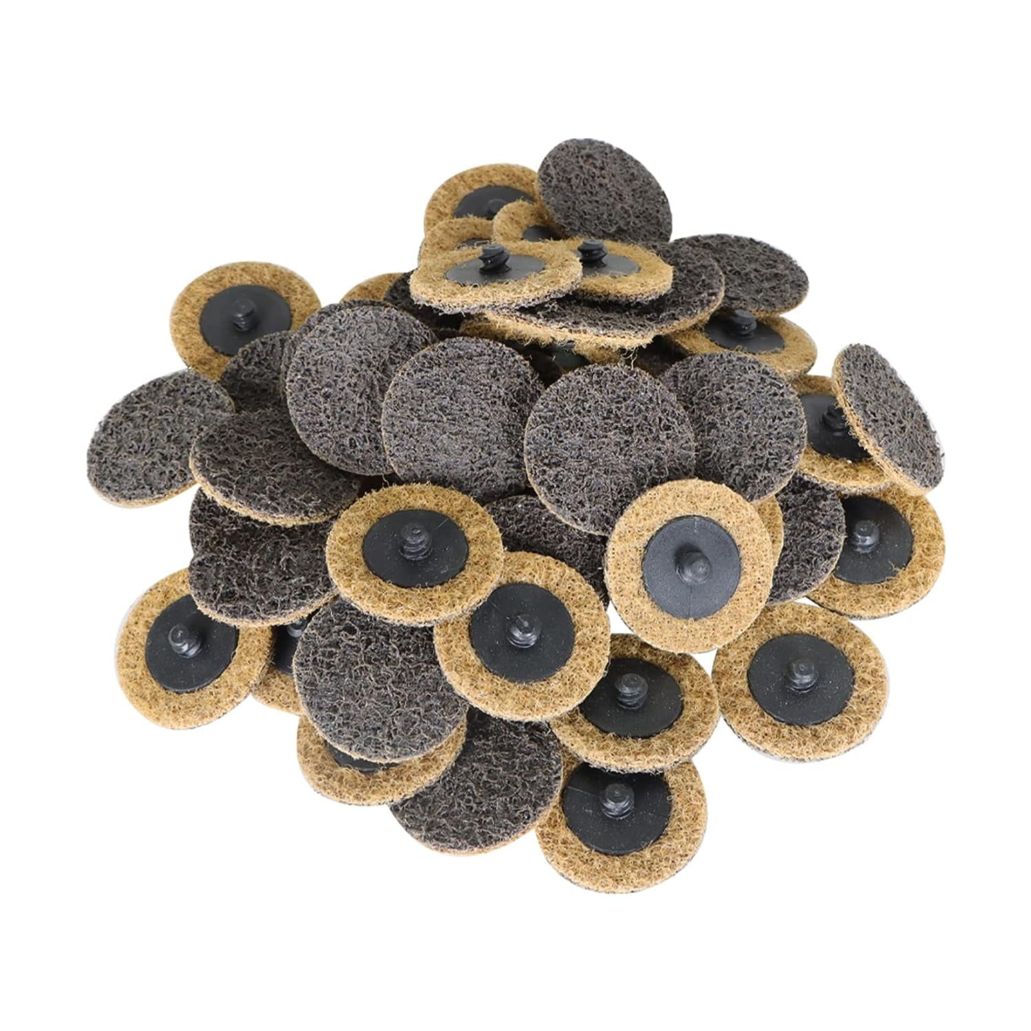 ALL-CARB 50Pcs 2 Inch Brown Quick Change Surface Prep Conditioning ...