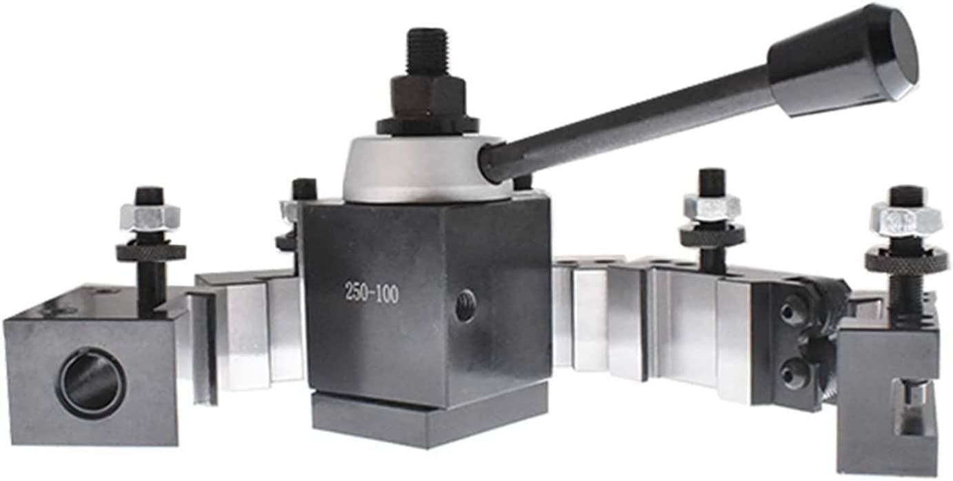 ALL-CARB AXA Tool Post Set 250-100 Wedge Type Quick Change Tool Post ...