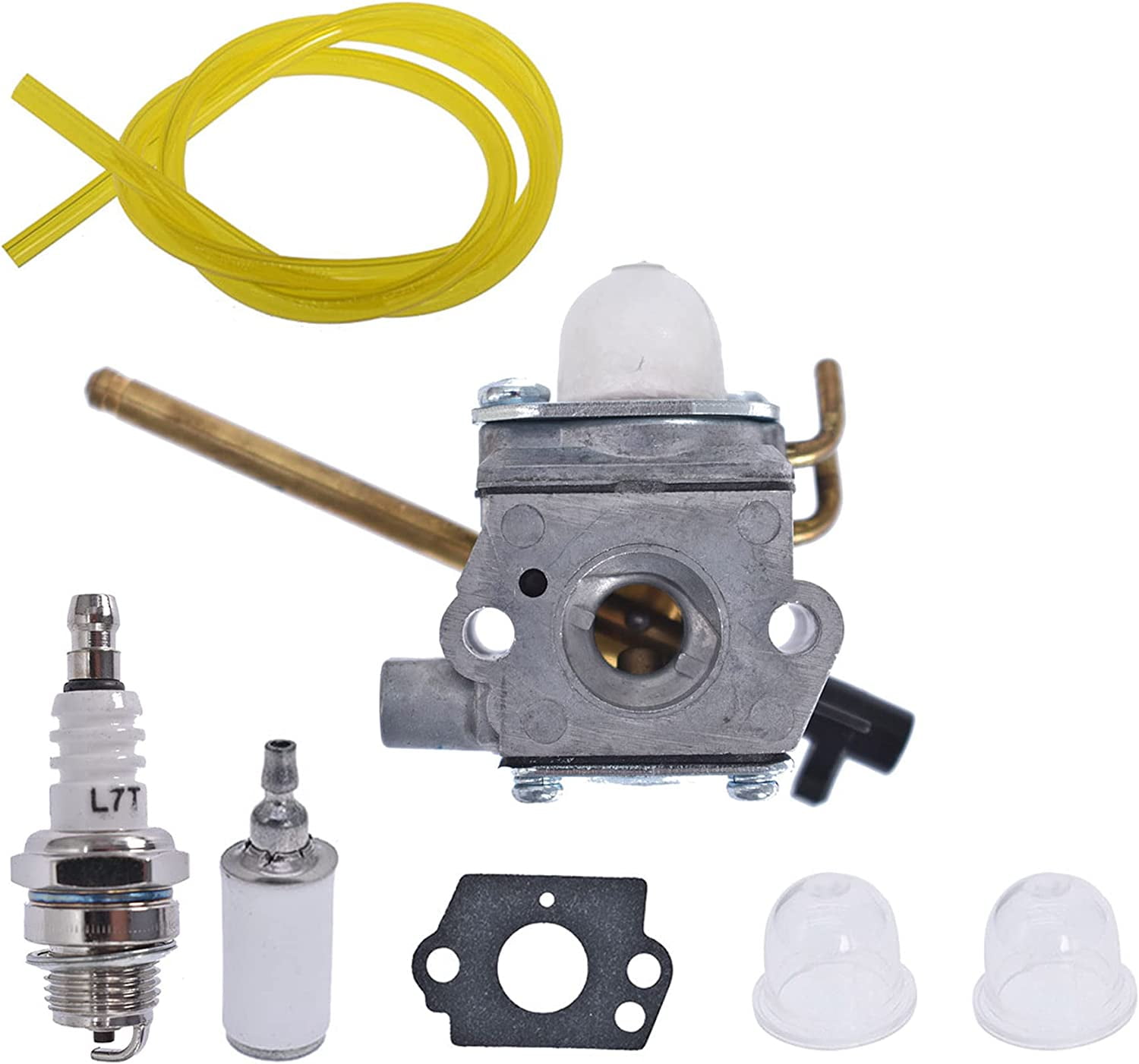 ALL-CARB Carburetor with Fuel Line Filter Spark Plug Replacement for ...