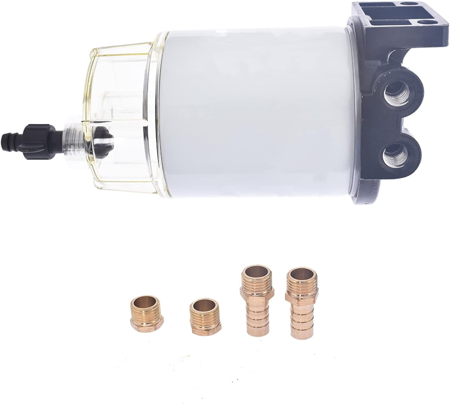 ALL-CARB Clear Bowl Fuel Filter S3213 Water Separator Replacement for ...