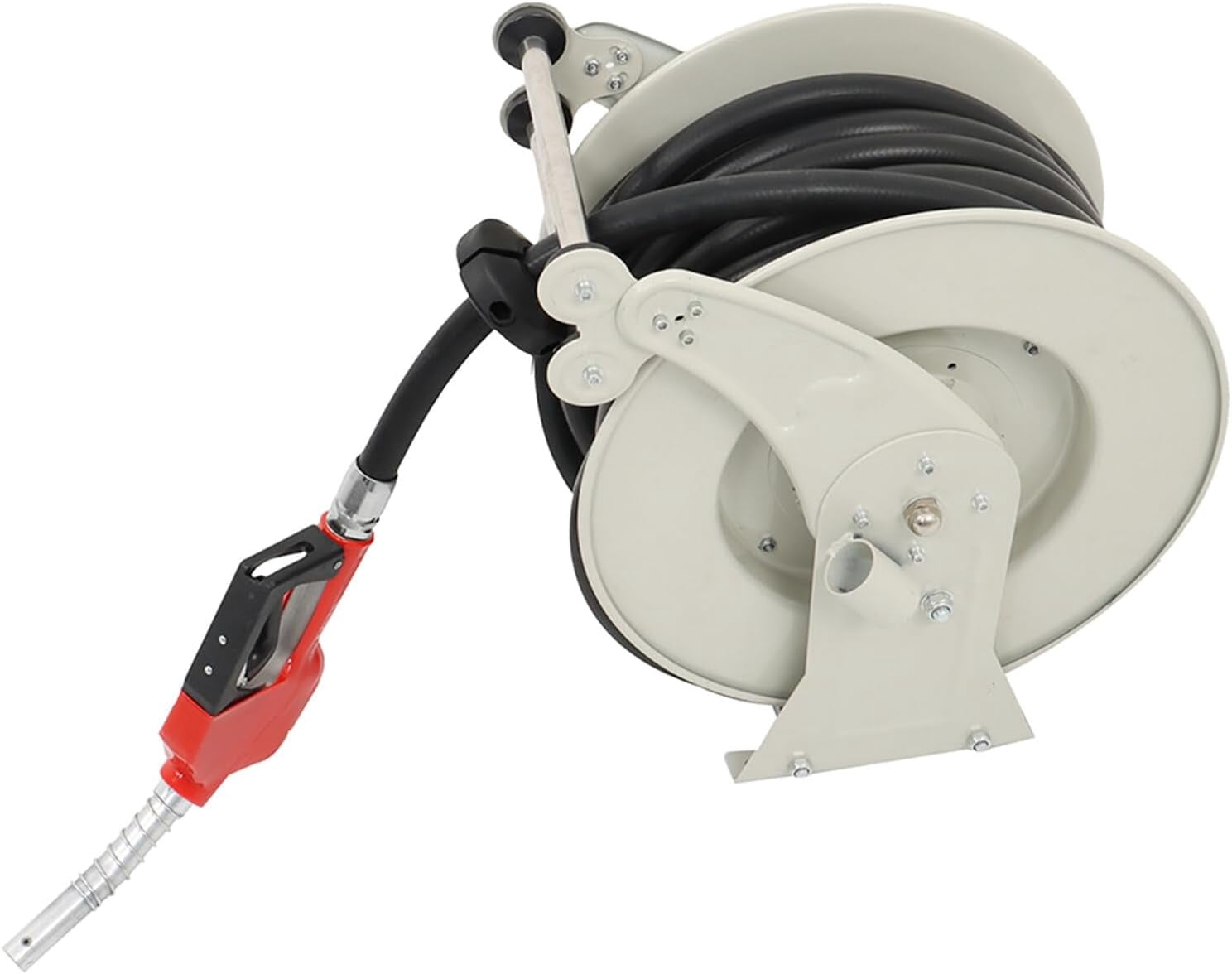 ALL-CARB Fuel Hose Reel Expandable 3/4 x 50 FT Diesel Hose Reel ...