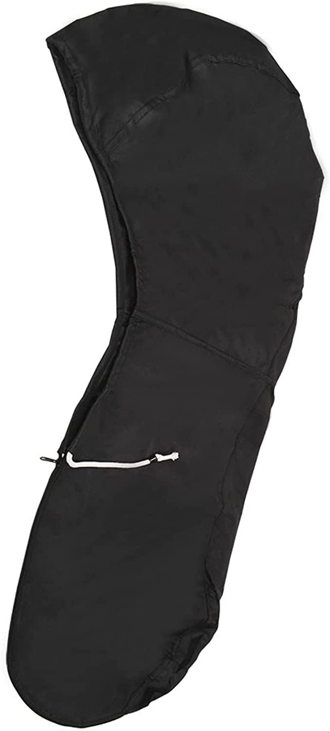 ALL-CARB Full Outboard Motor Cover Black 600D Heavy Duty Oxford Fabric ...