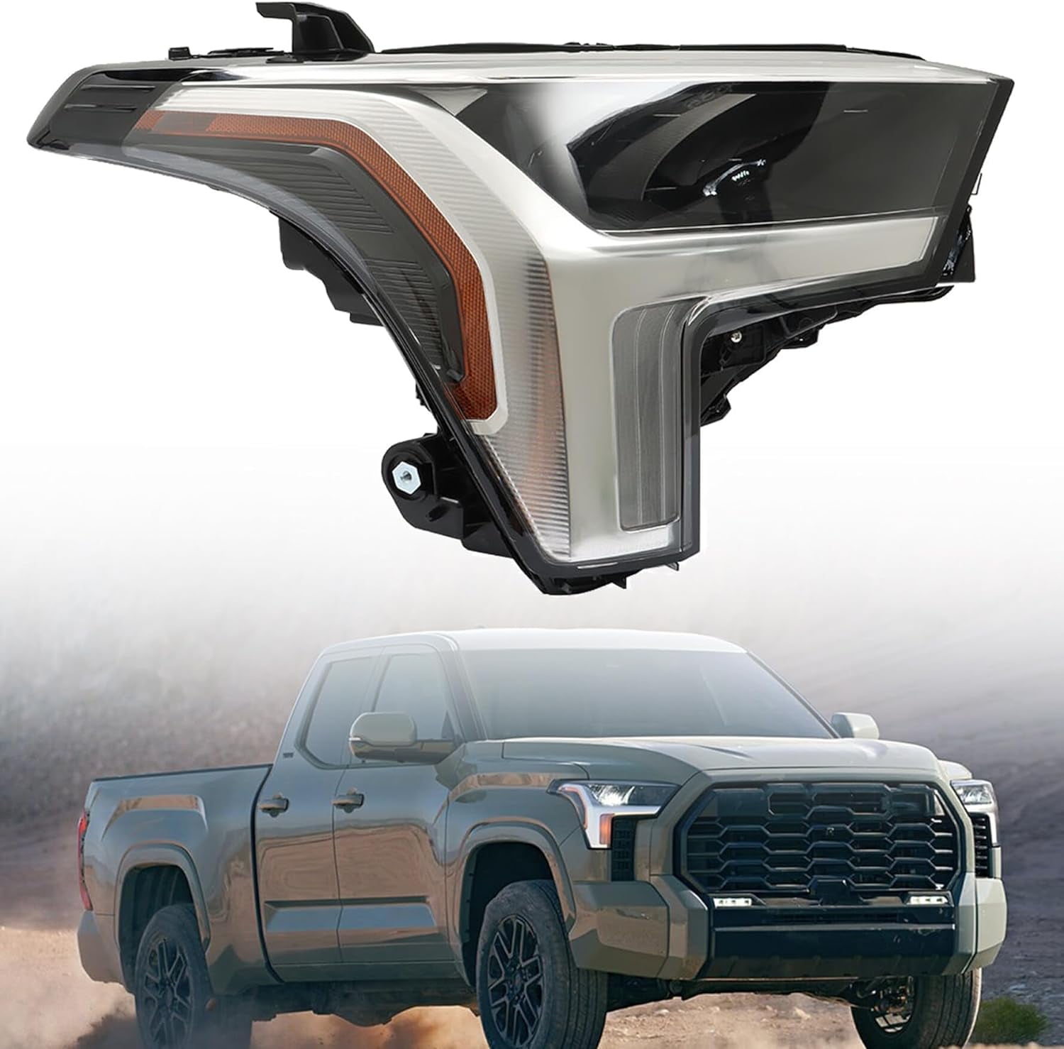 ALL-CARB Headlight Assembly Replacement for 2022 2023 Tundra Right ...