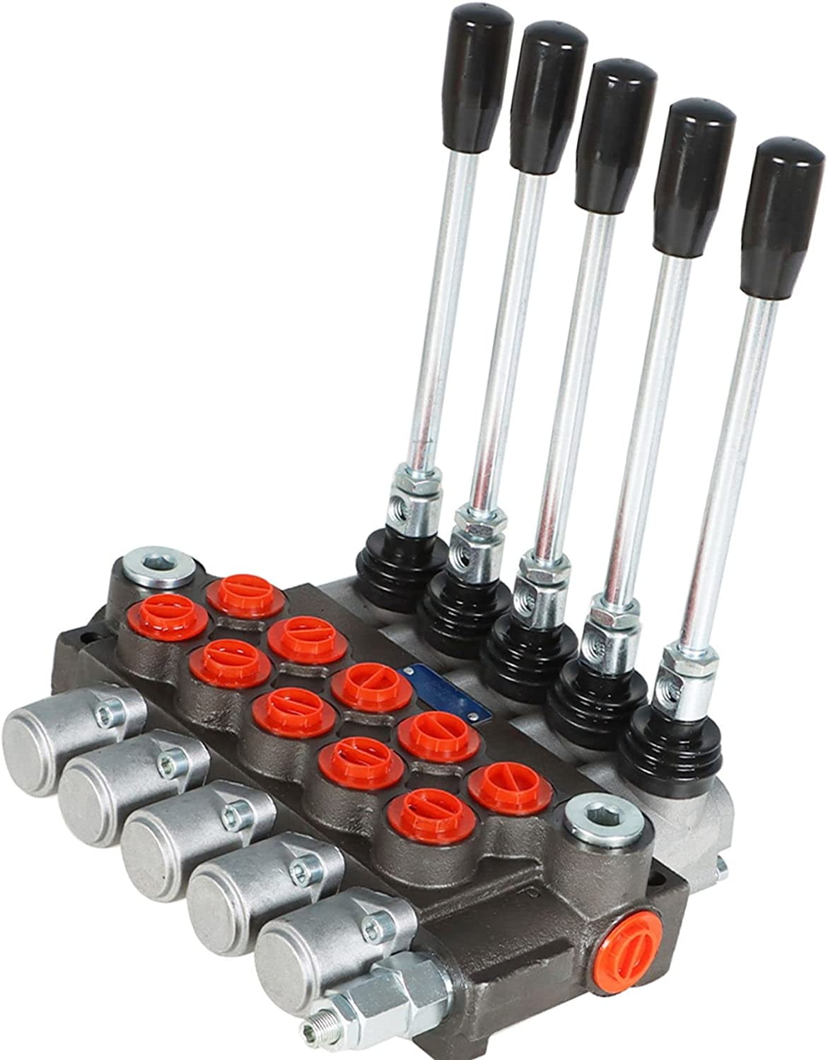 ALL-CARB Hydraulic Control Valve, 5 Spool 13 GPM 3600 PSI SAE Ports ...