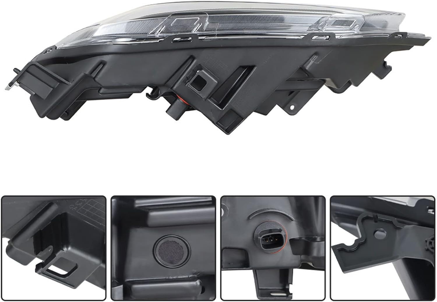 ALL-CARB LED DRL Headlight For 2019-2021 Chevrolet Blazer Clear ...