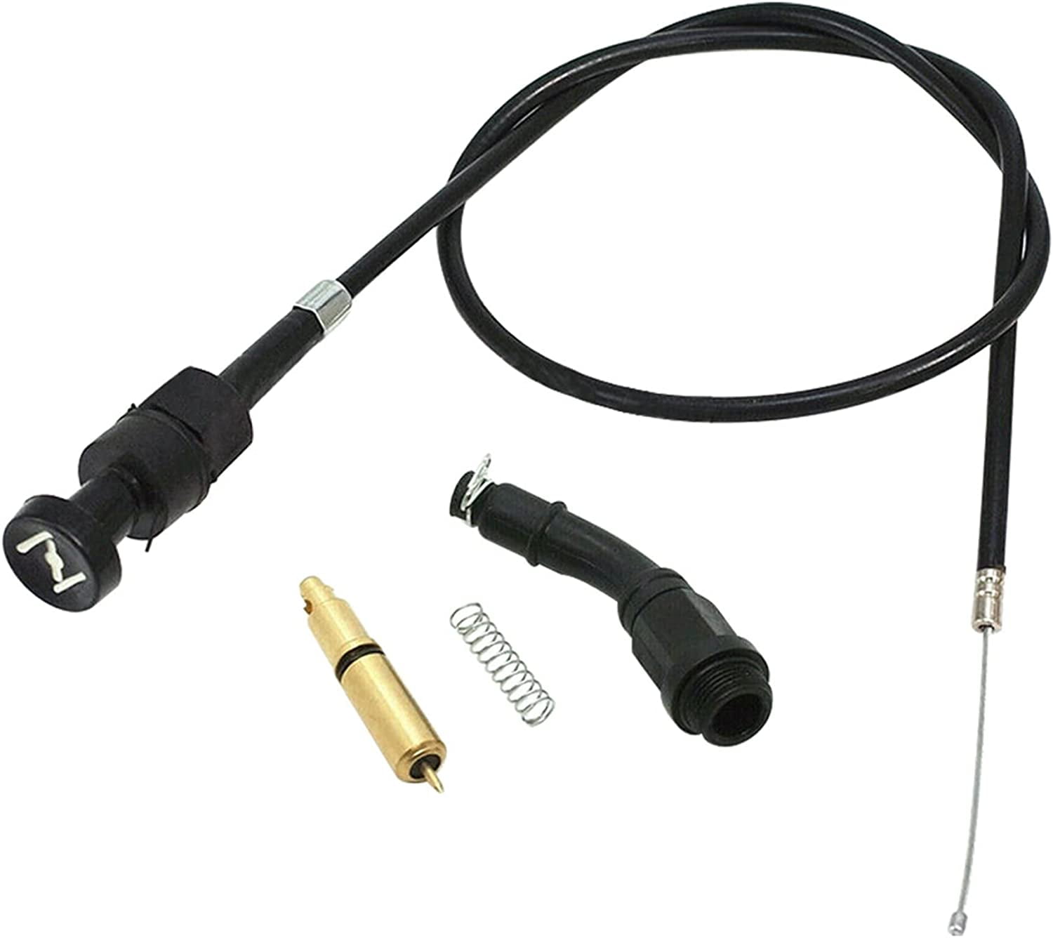 ALL-CARB New Choke Cable & Plunger For Honda Foreman 450 TRX450FE FM ES ...
