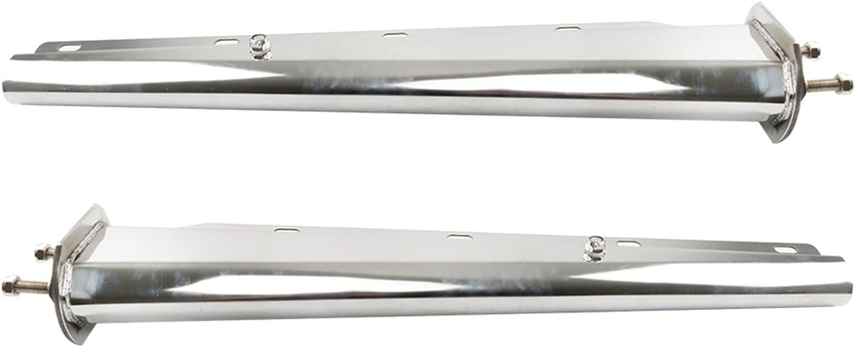 ALL-CARB Pair 30" Stainless 2-1/2" Bolt Spring Loaded Mud Flap Hangers ...