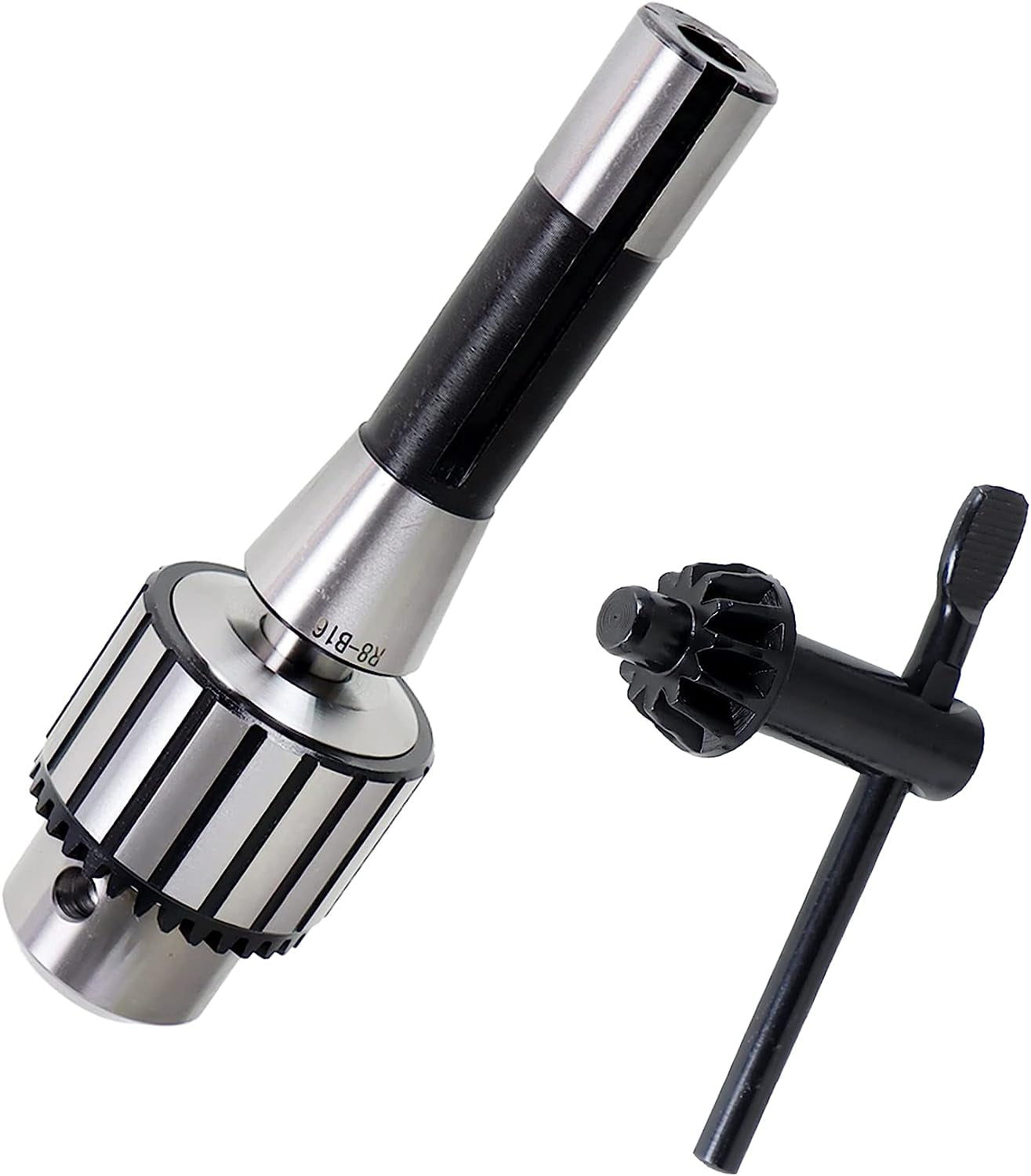 ALL-CARB R8-B16 Super Heavy Duty Drill Chuck, 1/32" - 1/2" Triple Grip ...