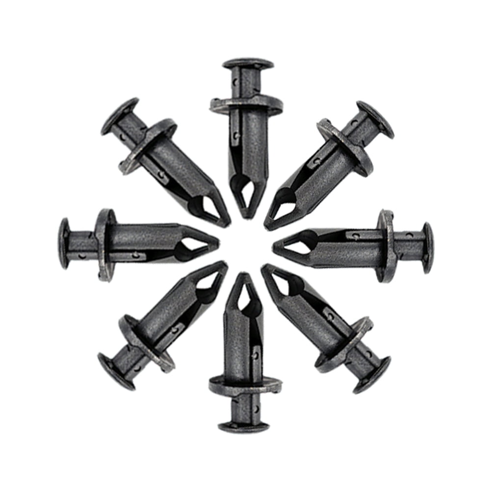 ALL-CARB Set of 100 ATV Retainer Clips 8mm Push Pin Splash Guard Body ...