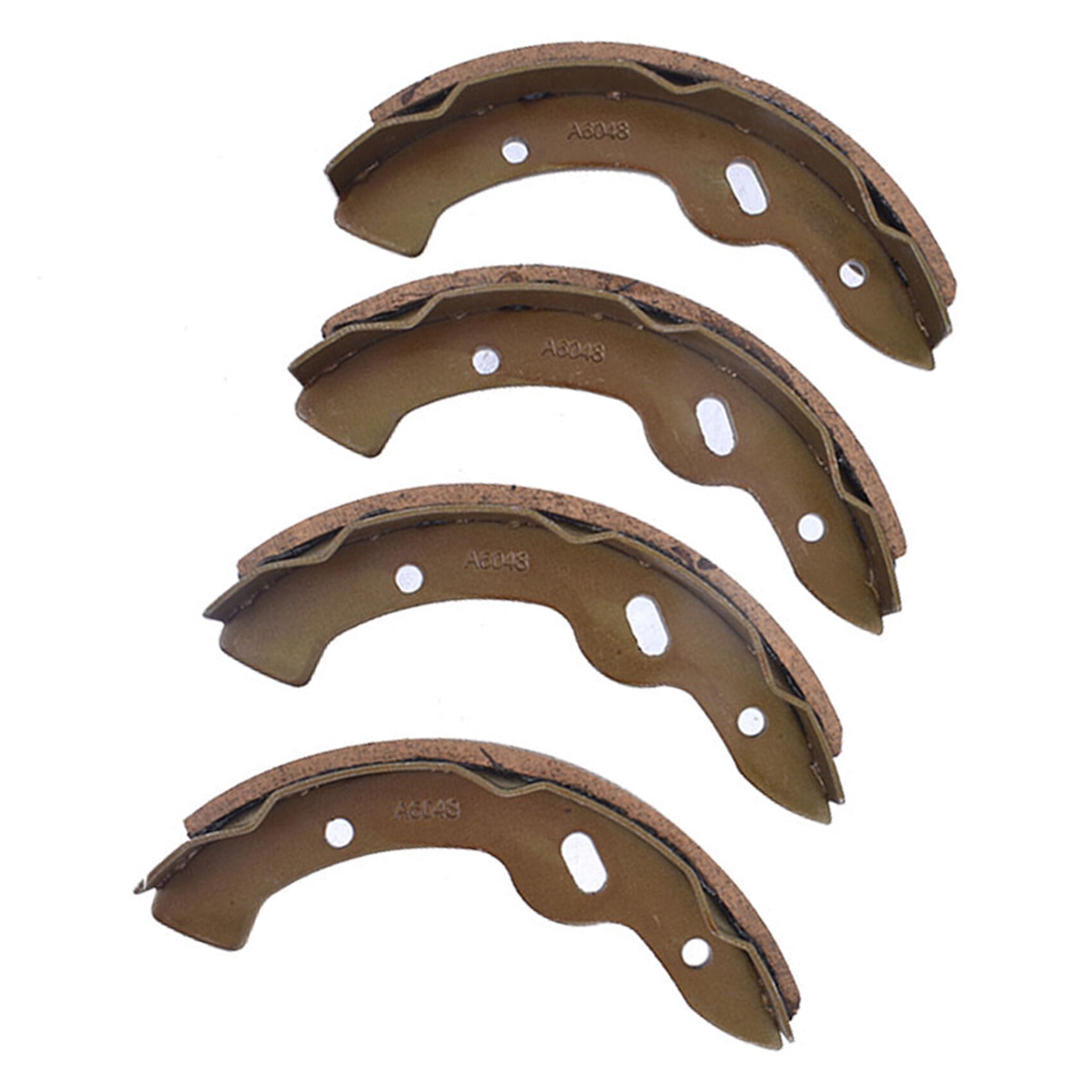 ALL-CARB Set of 4 Golf Cart Brake Shoes Replacement for Club Car DS G&E ...