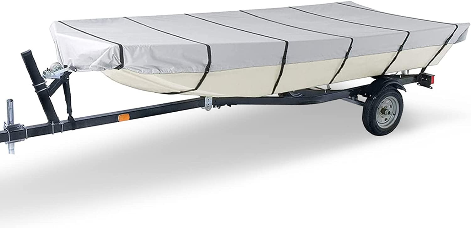 ALL-CARB Trailerable Boat Cover - 210D Marine Grade Polyester Mooring ...