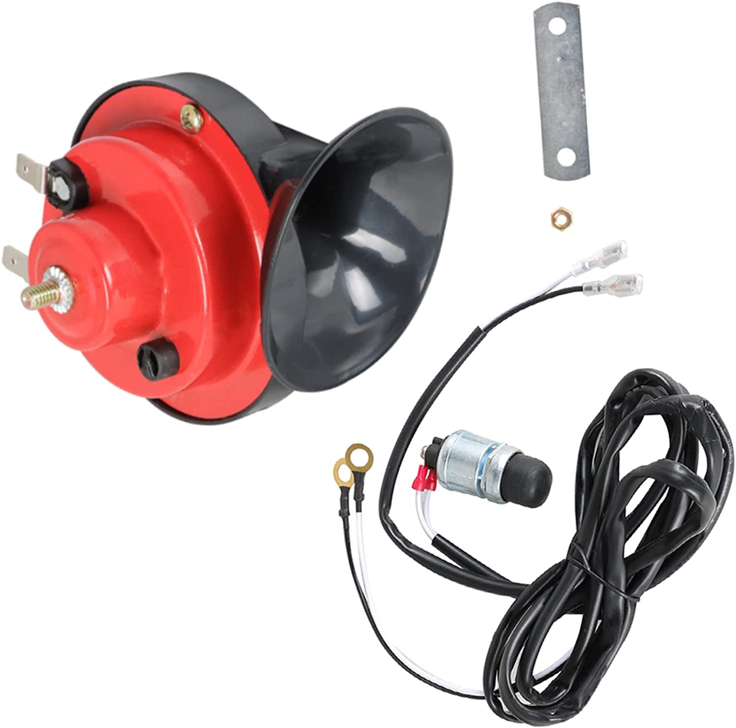 ALL-CARB Universal 12 Volt Golf Cart Horn Kit Replacement for EZGO ...