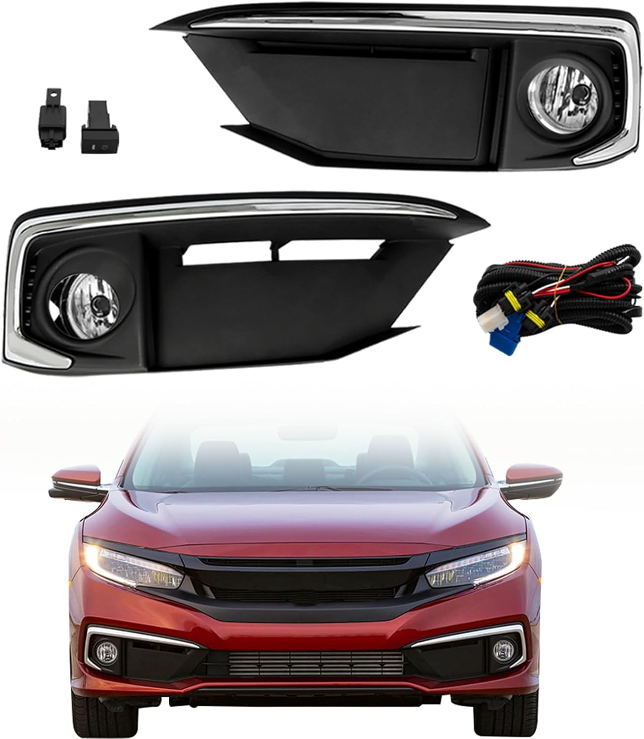 Replacing Honda Civic Fog Light Housing Cost