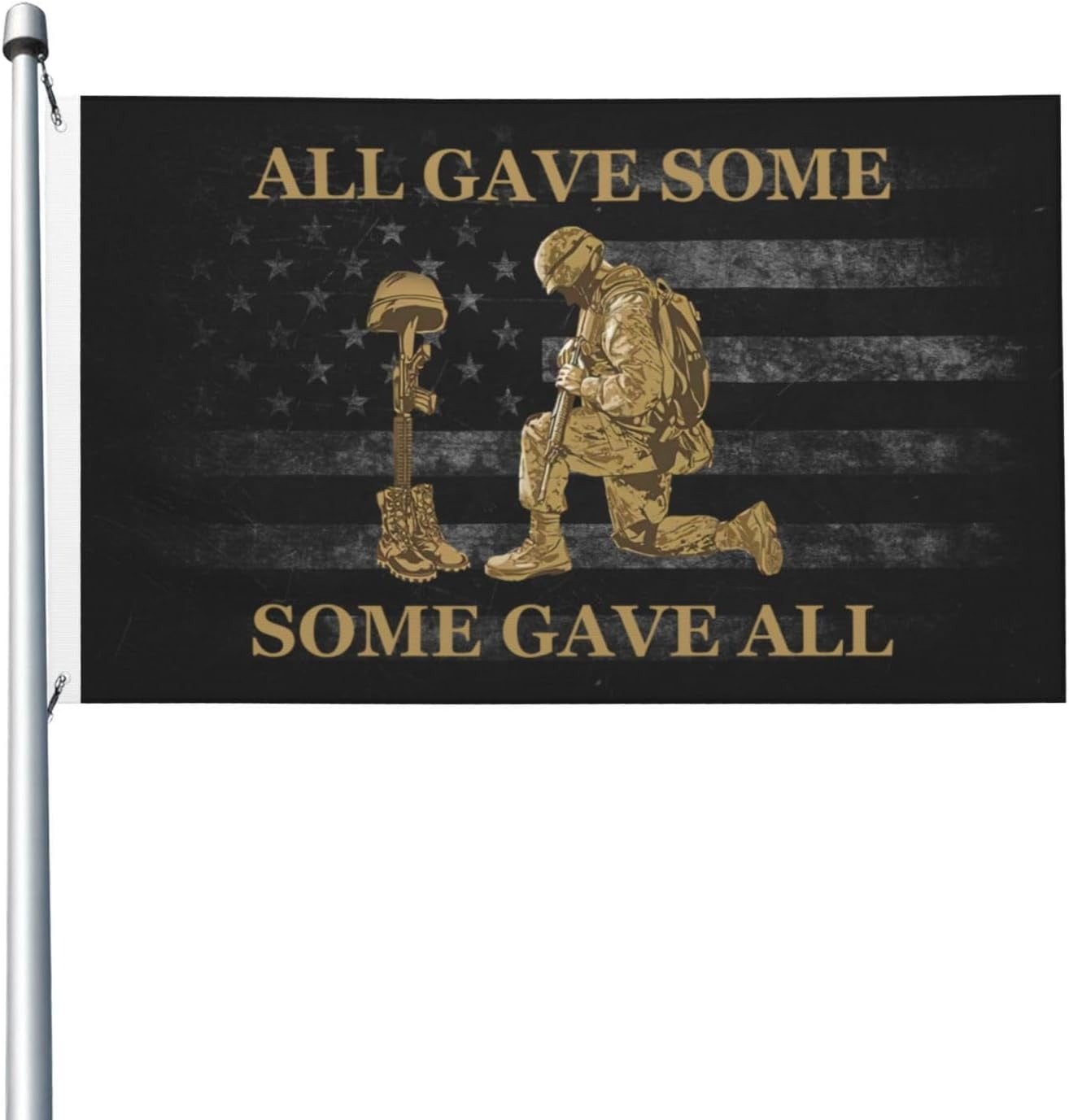 ALL GAVE SOME SOME GAVE ALL Flag 3x5 Foot Durable And Fade Resistant ...