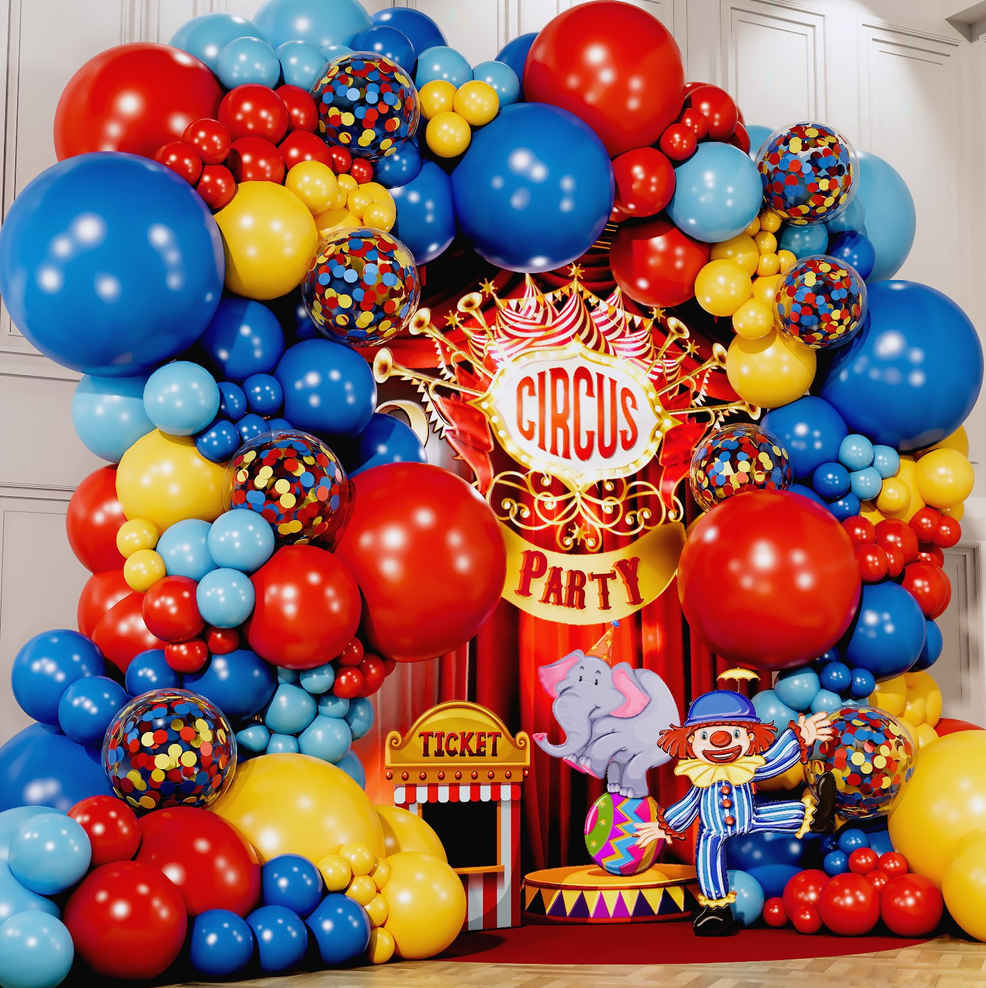 Primary Colors Baby Shower Party Tea Party Baby Shower Decorations A