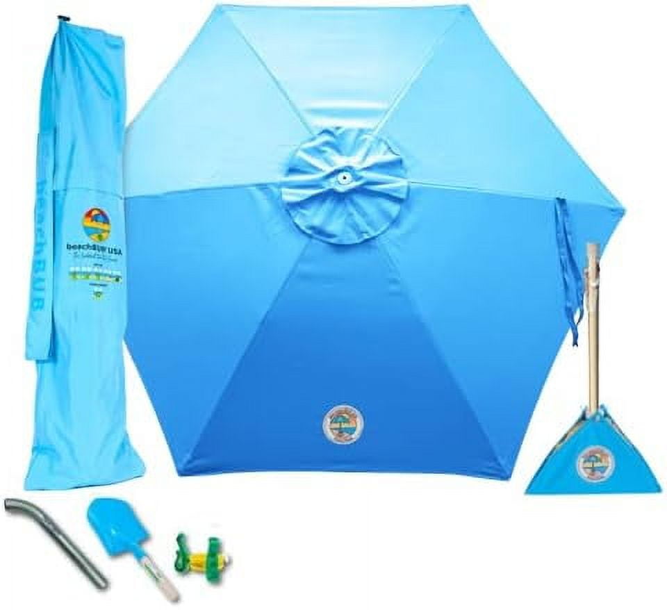 ALL-IN-ONE BEACH UMBRELLA SYSTEM. Includes ULTRA Base (compliant with ...