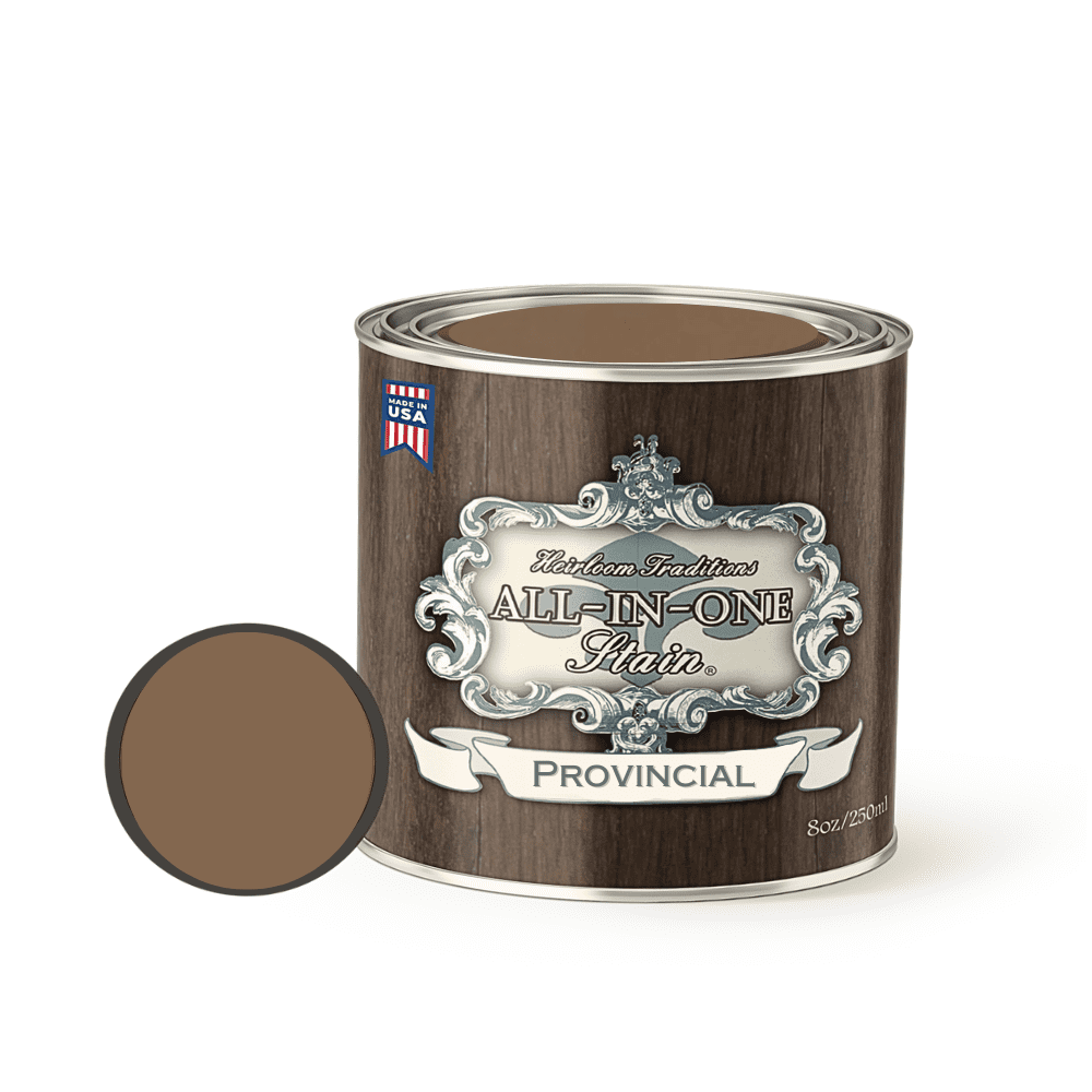 Heirloom Traditions ALL-IN-ONE Gel Stain, Provincial, 8oz Sample - No ...