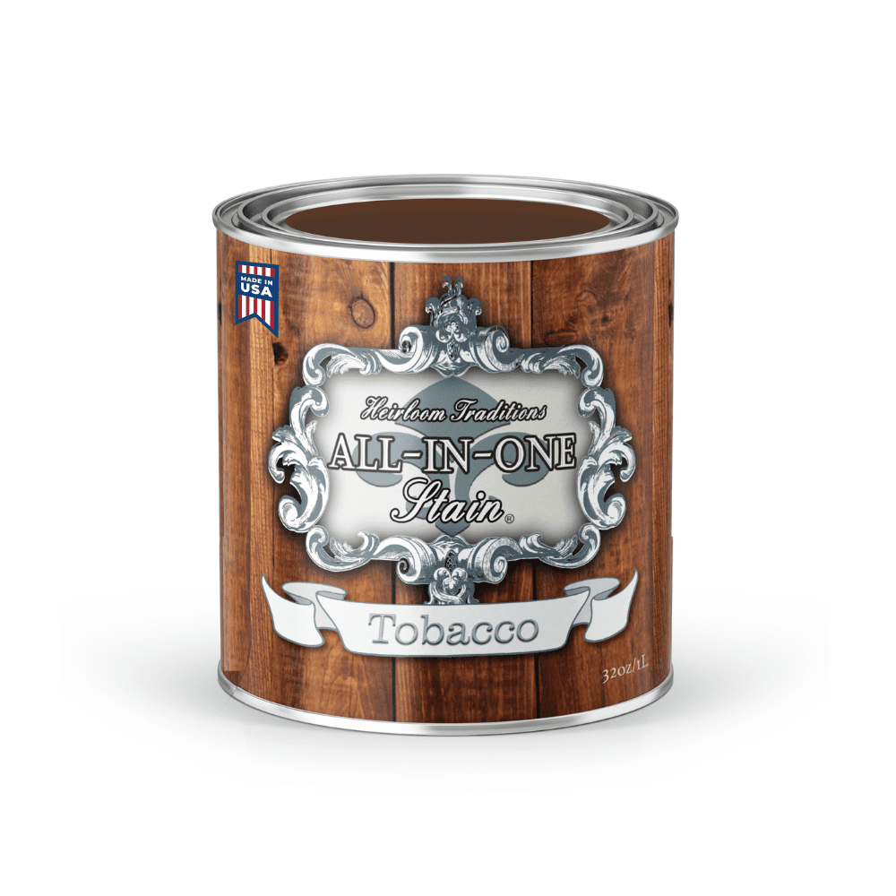 Heirloom Traditions ALL-IN-ONE Gel Stain, Tobacco (rich brown), Quart ...