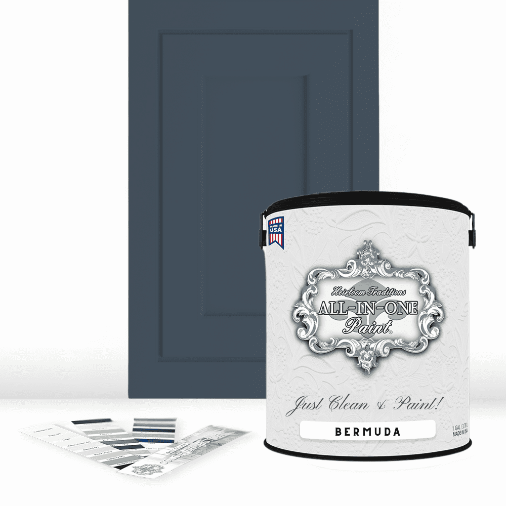 ALL-IN-ONE Paint by Heirloom Traditions, Bermuda (Blue Gray), Gallon ...