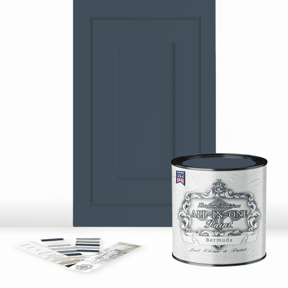 ALL-IN-ONE Paint, Bermuda, Quart - Durable cabinet and furniture paint ...