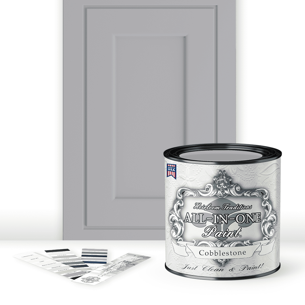 Heirloom Traditions All-in-One Paint, Cobblestone Gray, Quart, Durable ...