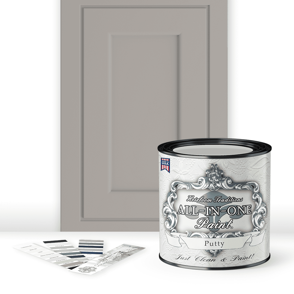 ALL-IN-ONE Paint & Putty, Light Taupe, 32 Oz. Perfect for Cabinets ...