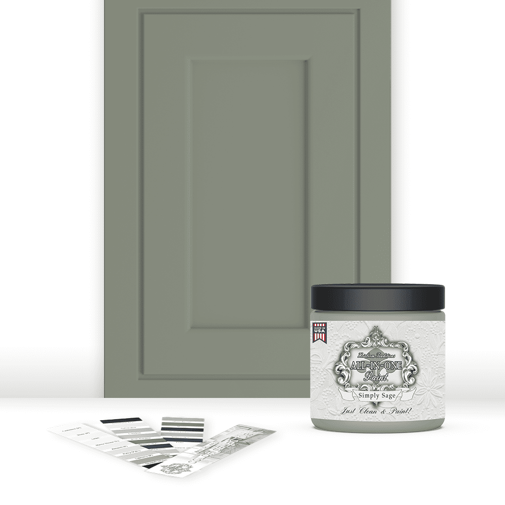 ALL-IN-ONE Paint, Durable cabinet and furniture paint. Built in primer ...