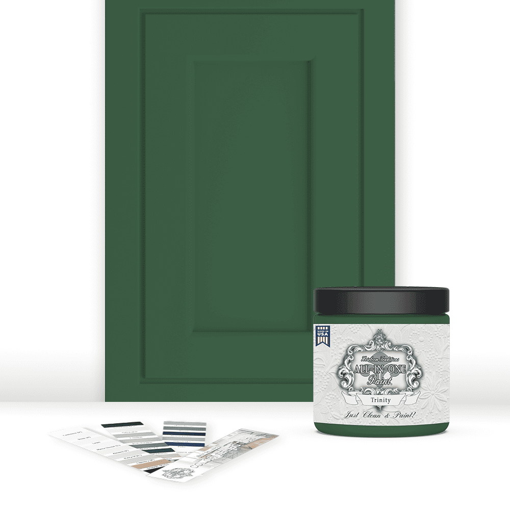 Heirloom Traditions ALL-IN-ONE Paint, Trinity (green), 8oz Sample ...