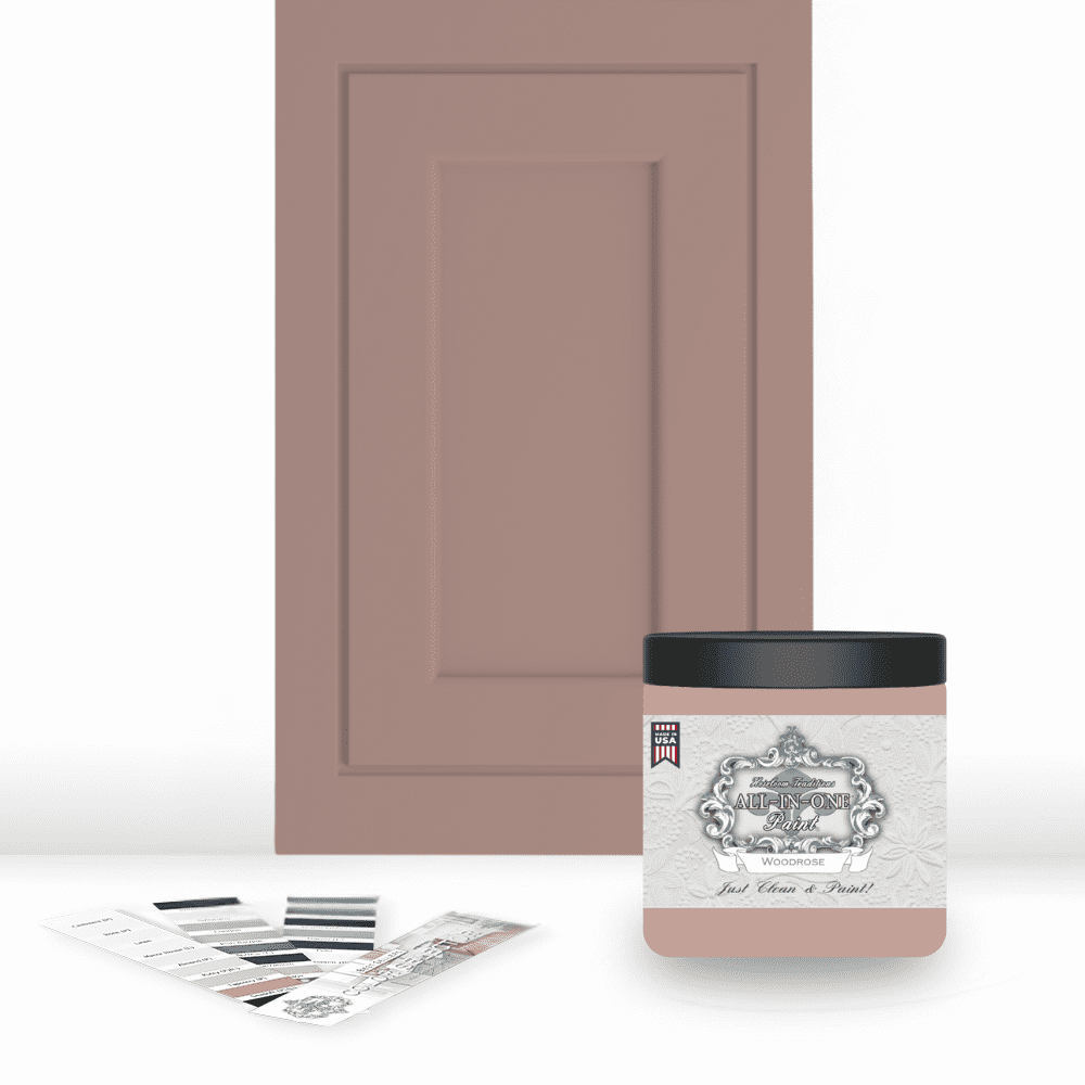 ALL-IN-ONE Paint by Heirloom Traditions, Woodrose (Muted Rose), 8oz ...