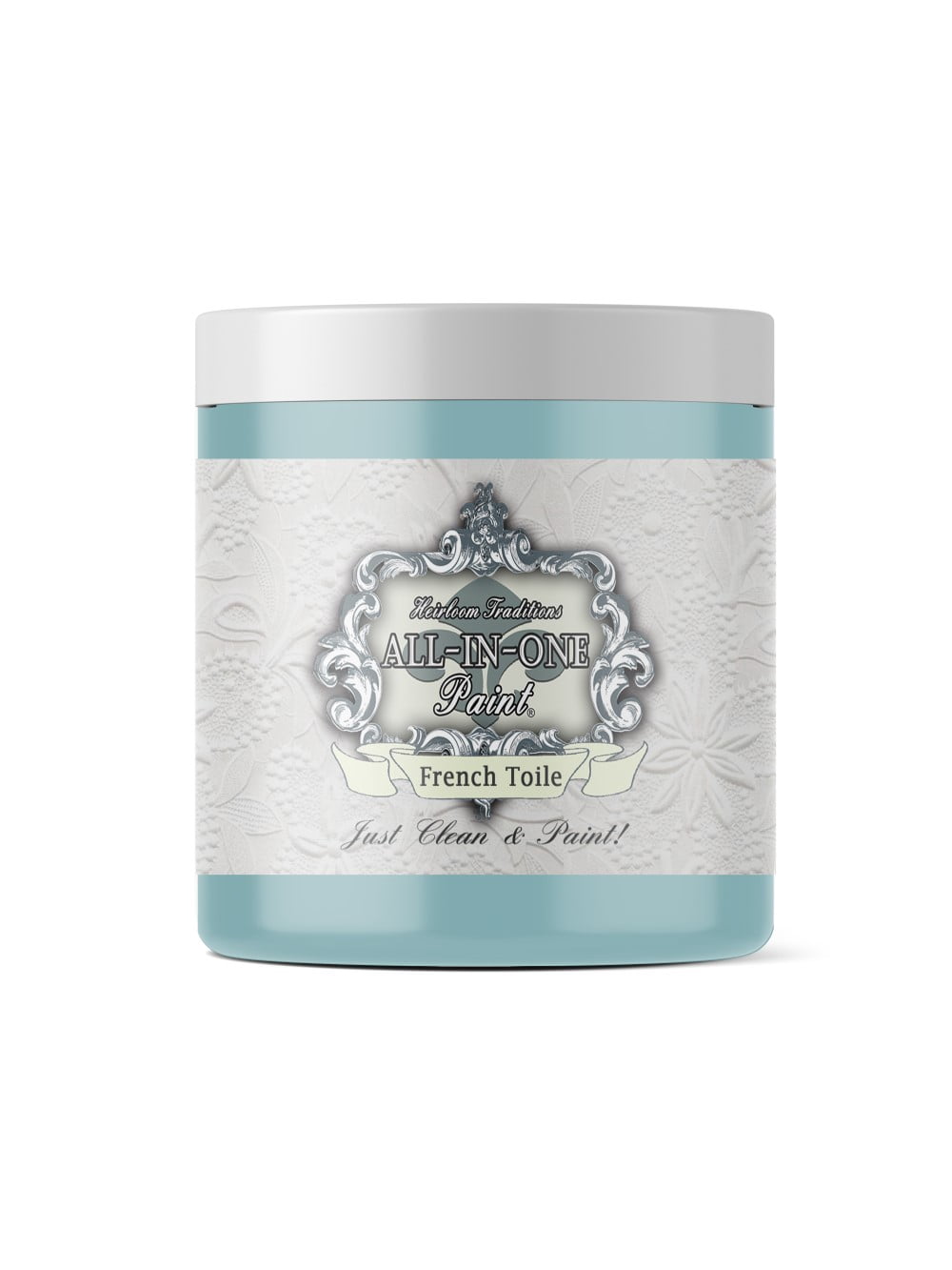 ALL-IN-ONE Paint, French Toile (Warm Blue), 8 Fl Oz Sample. Durable ...