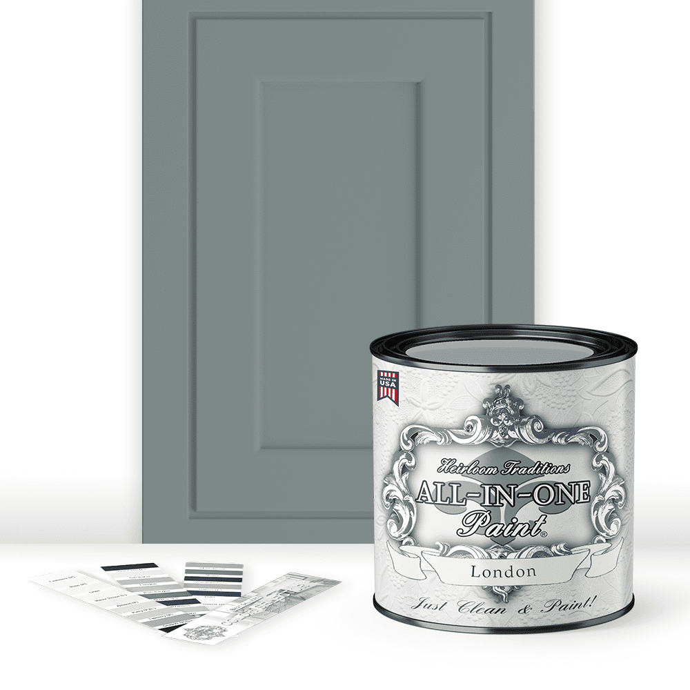 Heirloom Traditions ALL-IN-ONE Paint, Indoor Use, London (Green Gray ...