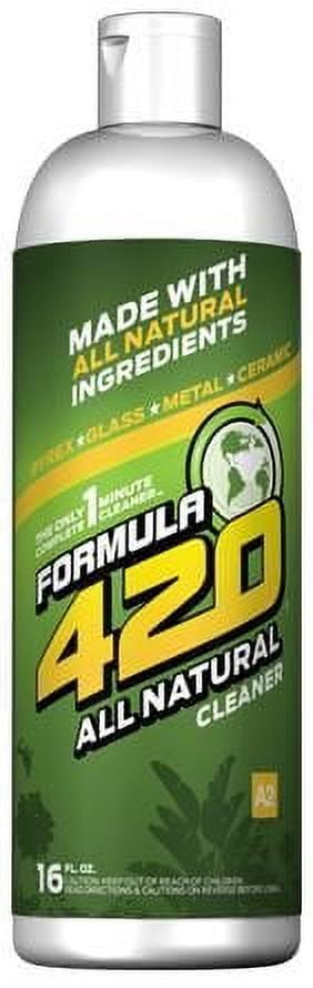 ALL NATURAL Formula 420 Pipe Cleaner - Cleans - Glass, Pyrex, Metal ...