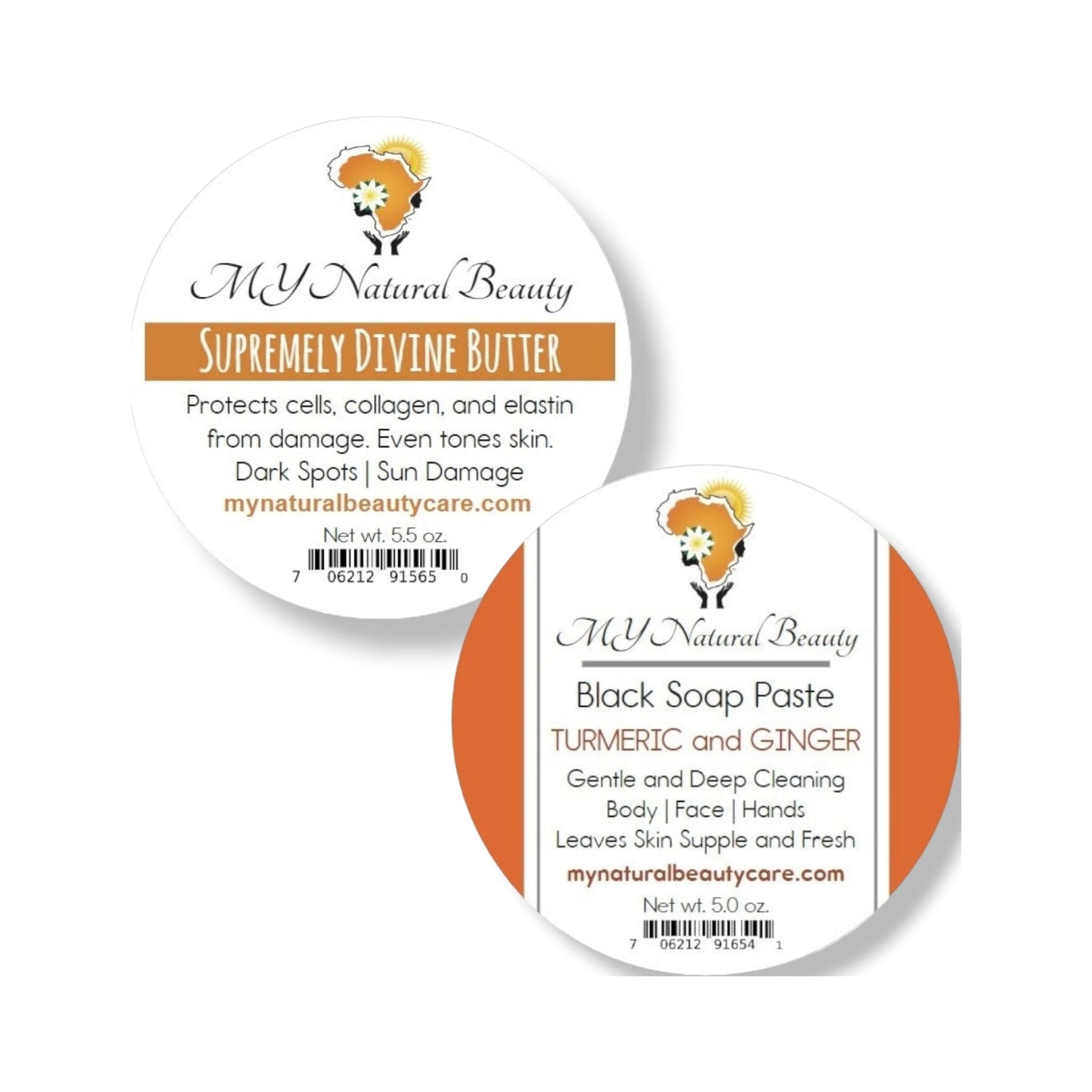 ALL-NATURAL Paste Soap and Scar Repair COMBO Set | TURMERIC and GINGER ...