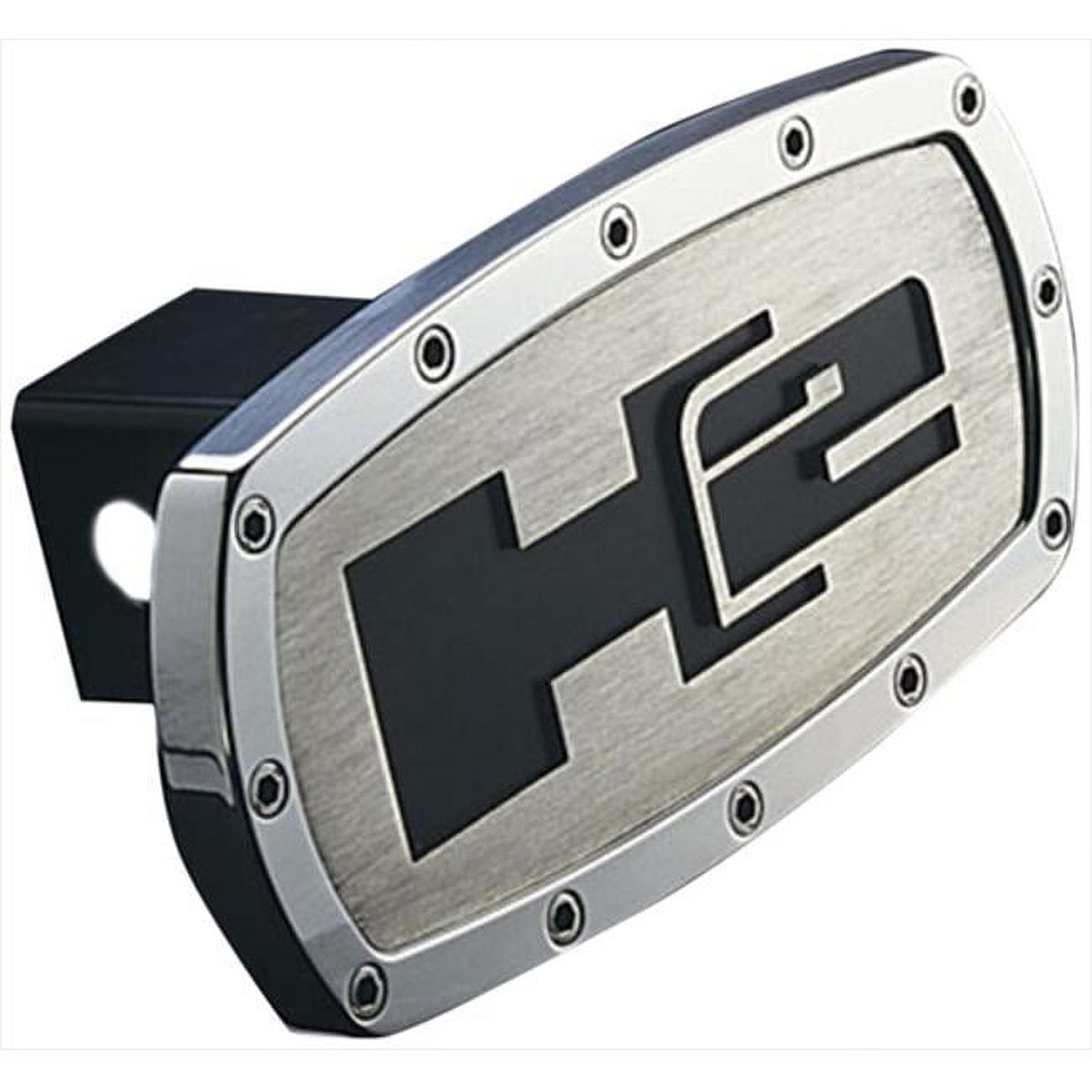 ALL SALES 1002 H2 Trailer Hitch Cover - 2002-2004 Hummer H2, Polished ...