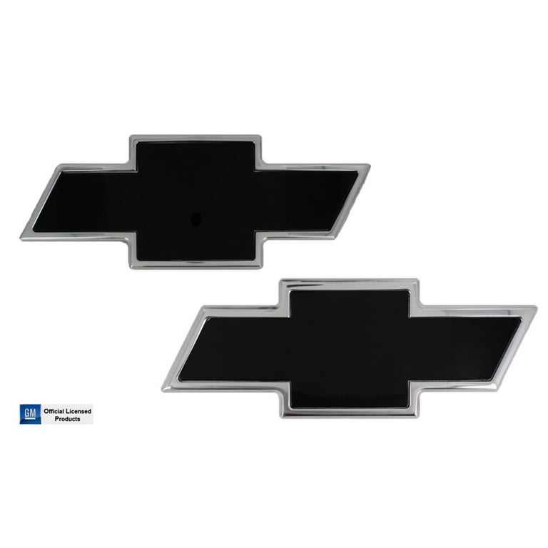 Chevy Black Logo Outline Chevrolet Bowtie Emblem – Morris Classic