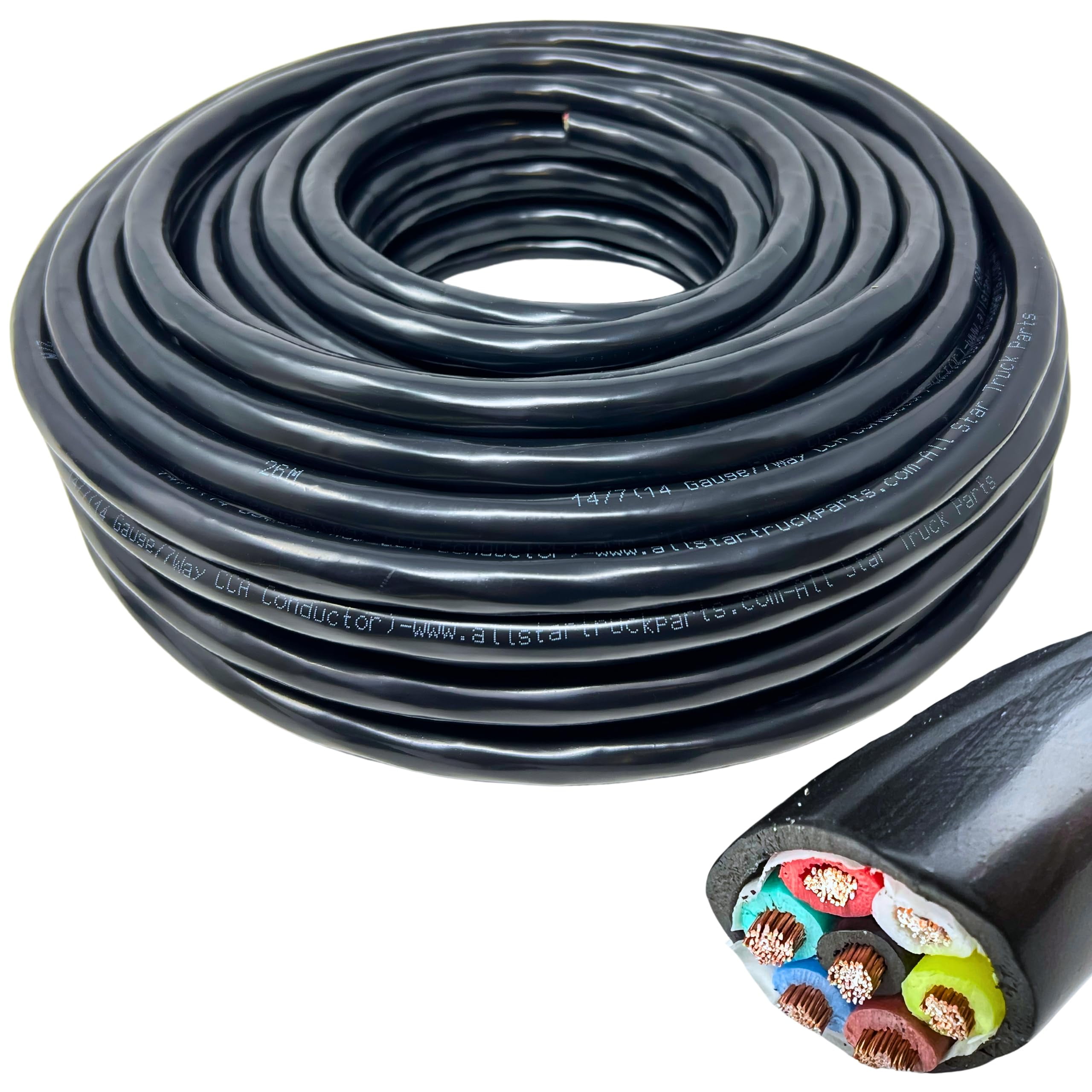 [ALL STAR TRUCK PARTS] RRF12 Heavy Duty 14 CCA Conductor Wire RV ...